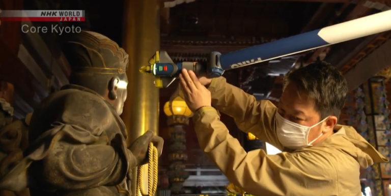 【News：テレビ番組】NHK WORLD「Core Kyoto」にて取り上げられました。 - 3Dスキャン・アーカイブ・デジタルのご活用はKYOTO's 3D STUDIOまで。